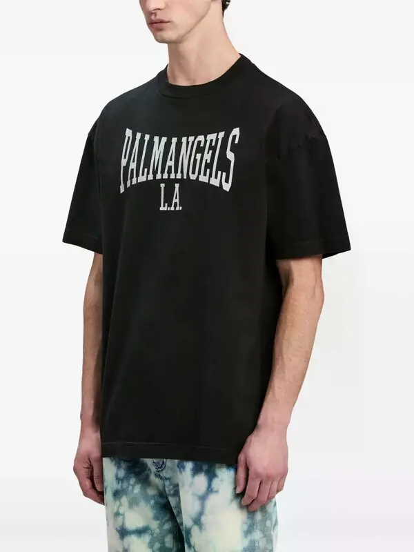 Palm Angels Logo-print Cotton T-shirt