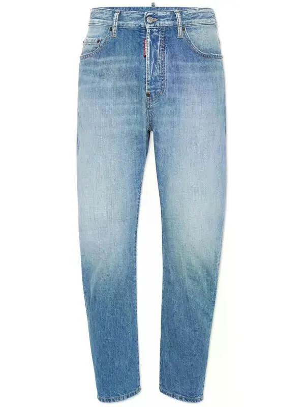 Dsquared2 Tapered Cotton Jeans