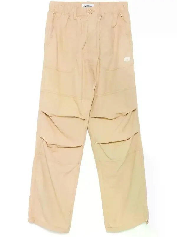 CHOCOOLATE Knee Tuck Trousers - Neutrals