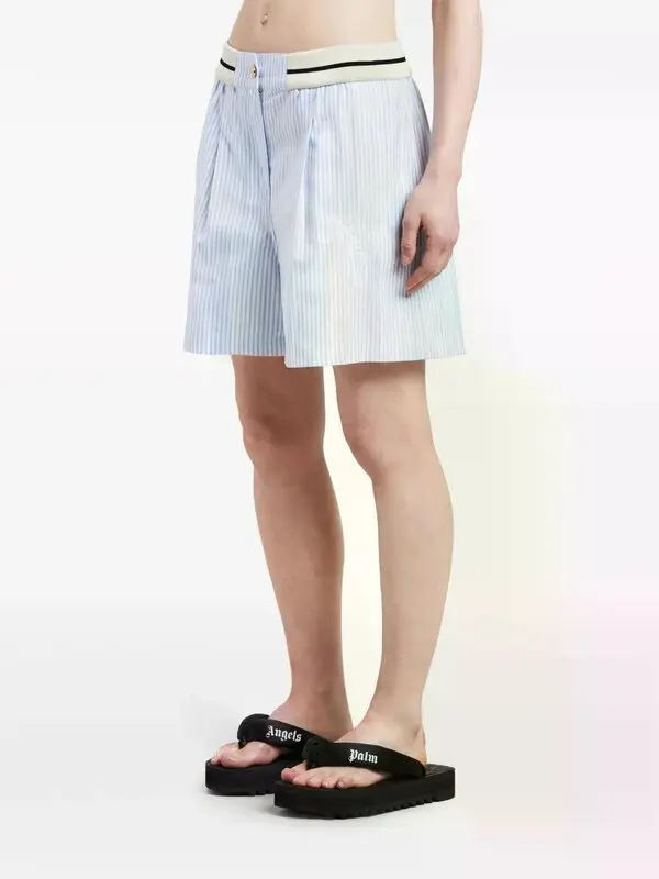 Palm Angels Palms Striped Boxer Shorts