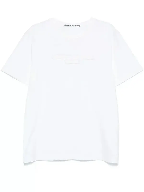 Alexander Wang Logo-embossed T-shirt