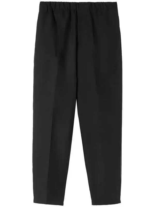 JIL SANDER Elasticated-waistband Cotton Trousers