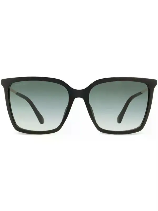 JIMMY CHOO Square Frame Sunglasses - Black