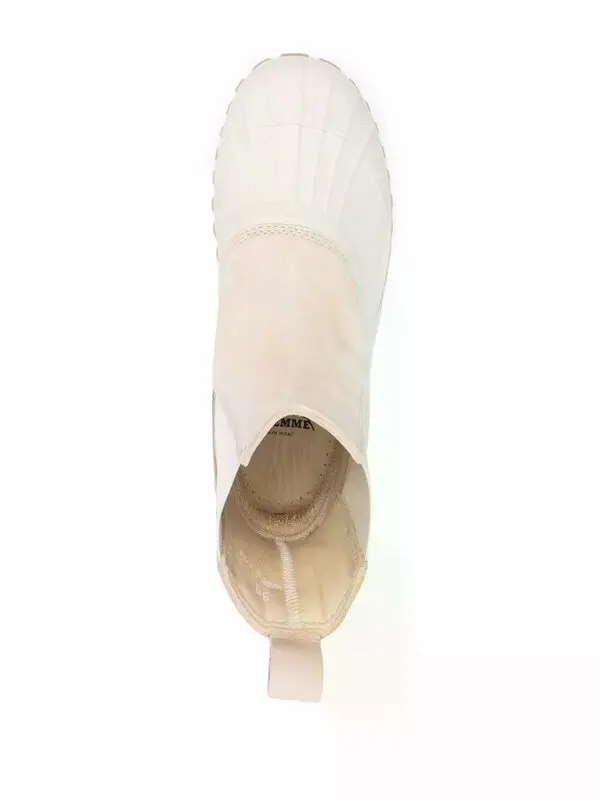Diemme Leather-panel Chunky Boots - Neutrals
