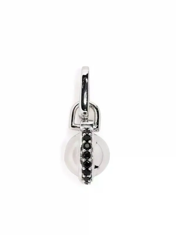 MISSOMA Pavé Sphere Clip-on Pendant - Silver
