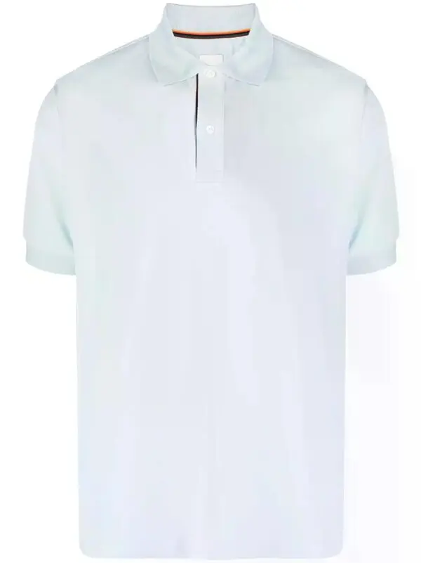 Paul Smith Cotton Polo Shirt - Blue