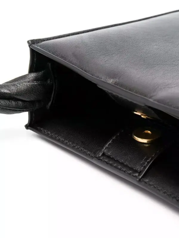 JIL SANDER Tangle Small Leather Shoulder Bag