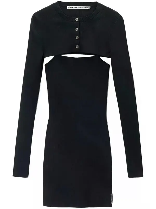 Alexander Wang Knitted Dress Set - Black