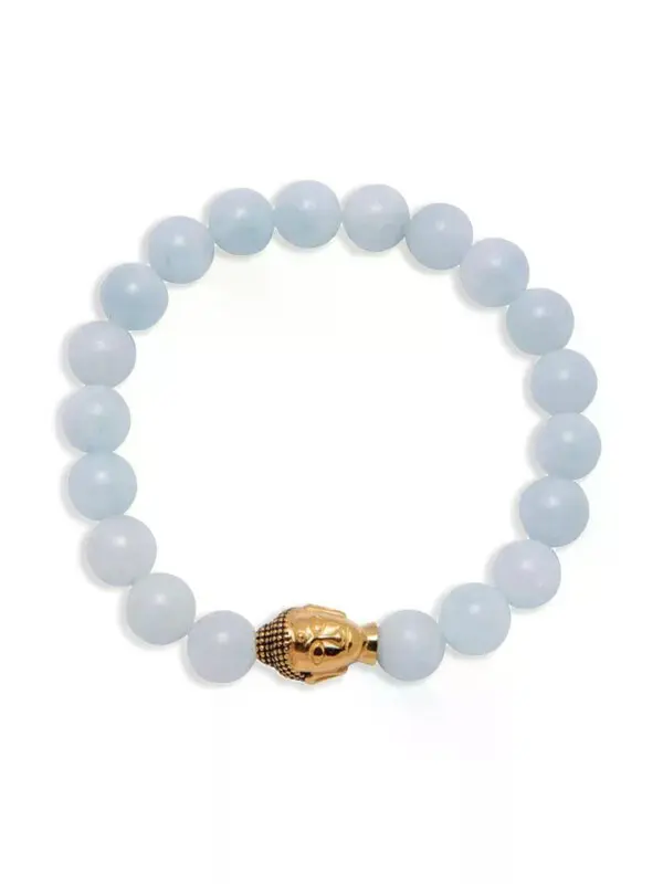 NIALAYA JEWELRY Buddha Bracelet - Blue