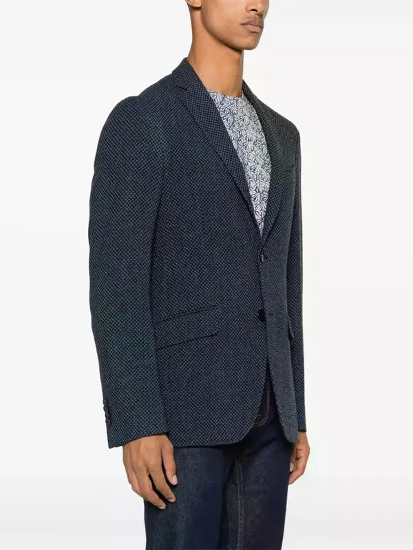Etro Single-breasted Blazer - Blue