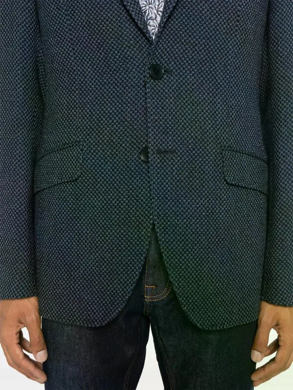 Etro Single-breasted Blazer - Blue