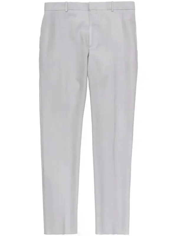 Alexander McQueen Tapered Cotton Trousers
