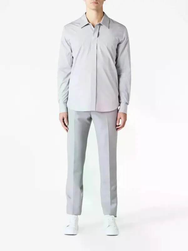 Alexander McQueen Tapered Cotton Trousers