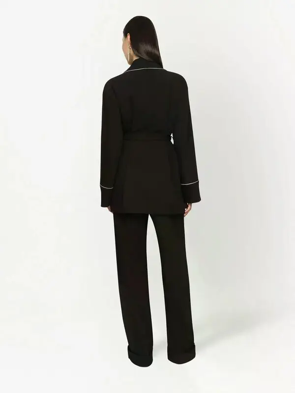 Dolce & Gabbana Kim Belted Pajama Shirt