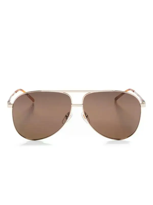 Gucci Pilot-frame Sunglasses - Neutrals
