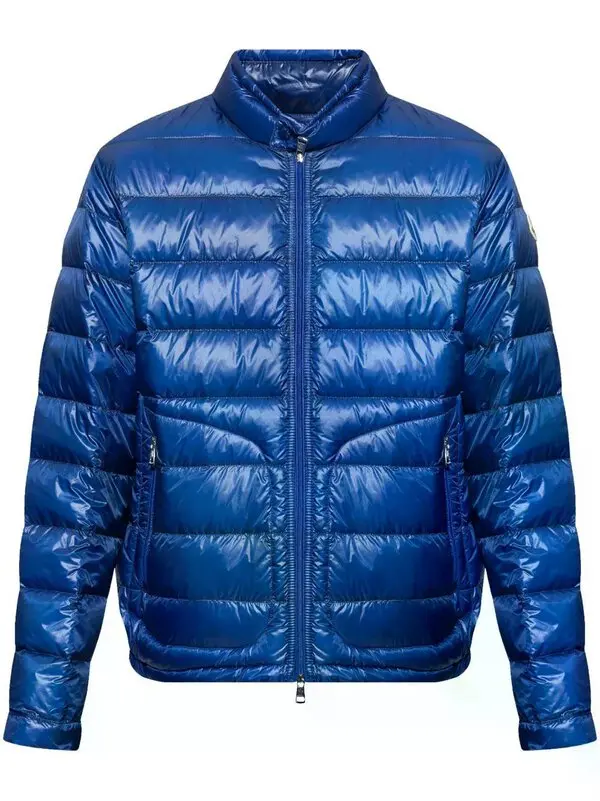 Moncler Metallic Finish Down Jacket