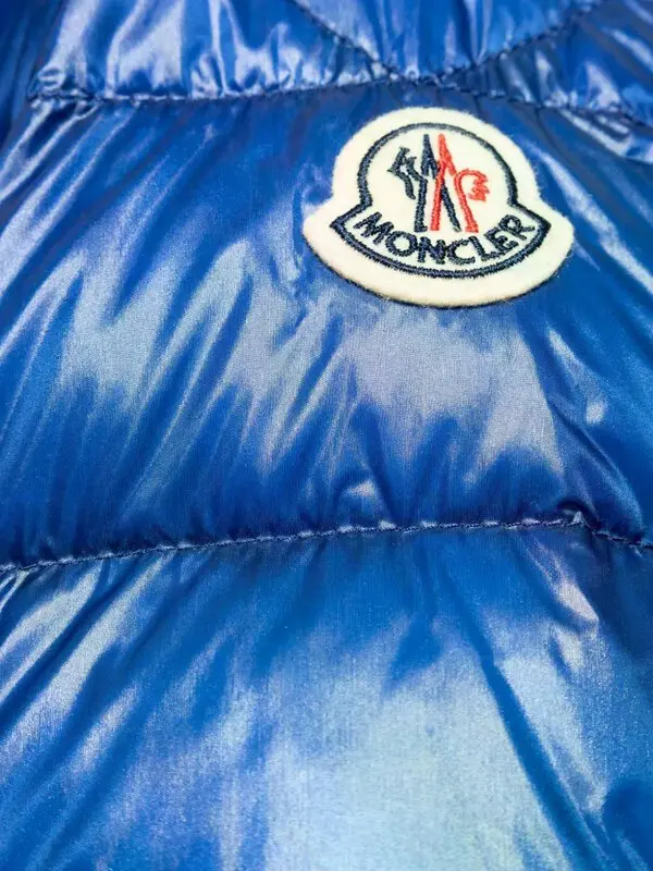 Moncler Metallic Finish Down Jacket