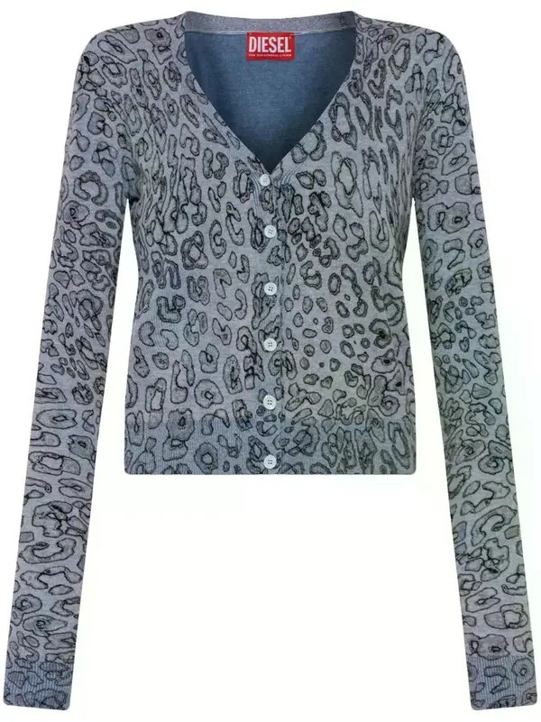 DIESEL® M-alima Cardigan - Grey