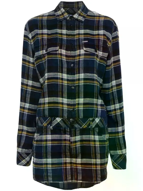 Dsquared2 Plaid Mini Dress