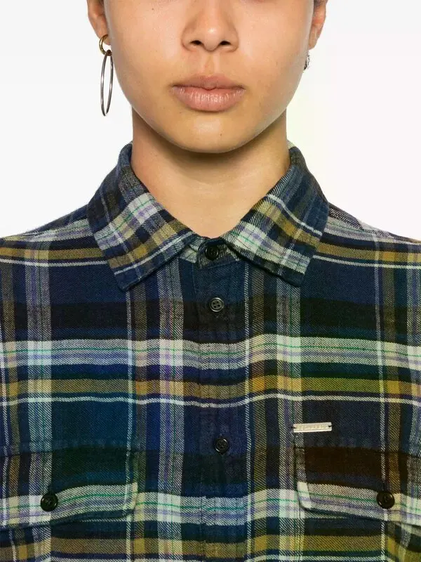 Dsquared2 Plaid Mini Dress
