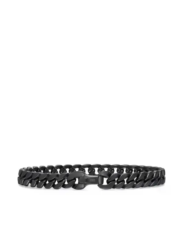 David Yurman Curb Chain Titanium Bracelet