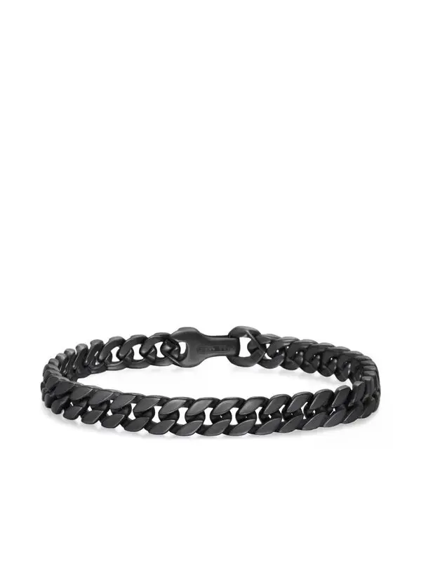 David Yurman Curb Chain Titanium Bracelet