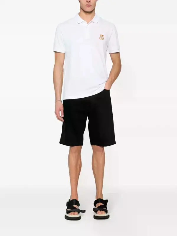 Moschino Teddy Bear Cotton Polo Shirt