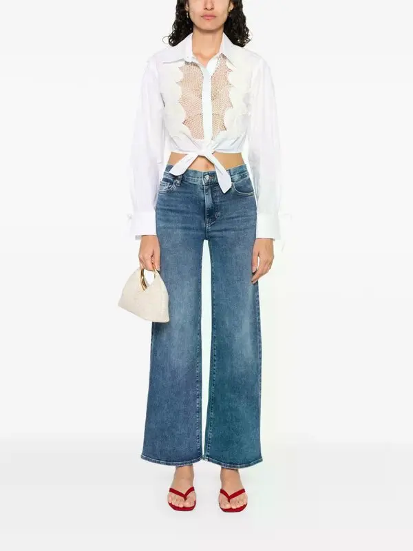 FRAME Le Slim Palazzo Jeans