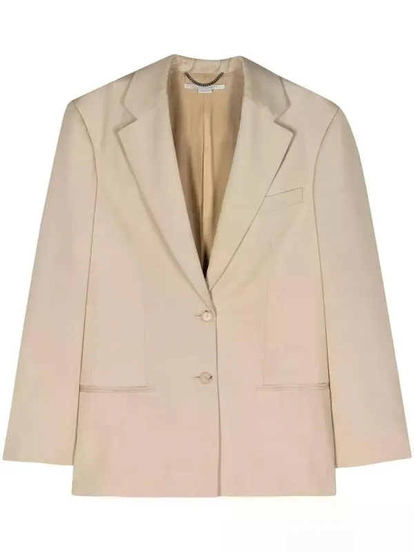 Stella McCartney Single-breasted Blazer - Neutrals