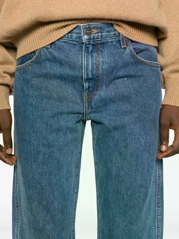 Khaite Kerrie Straight Leg Jeans