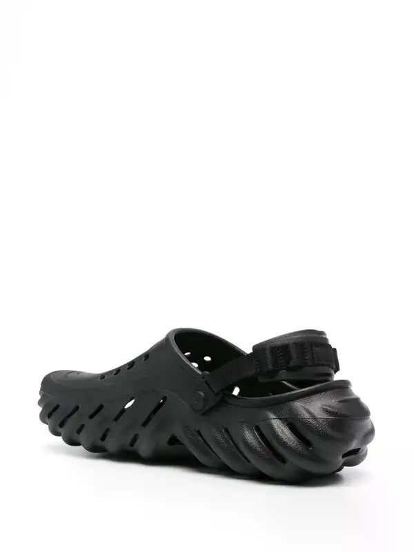 CROCS Echo Logo-embossed Clogs