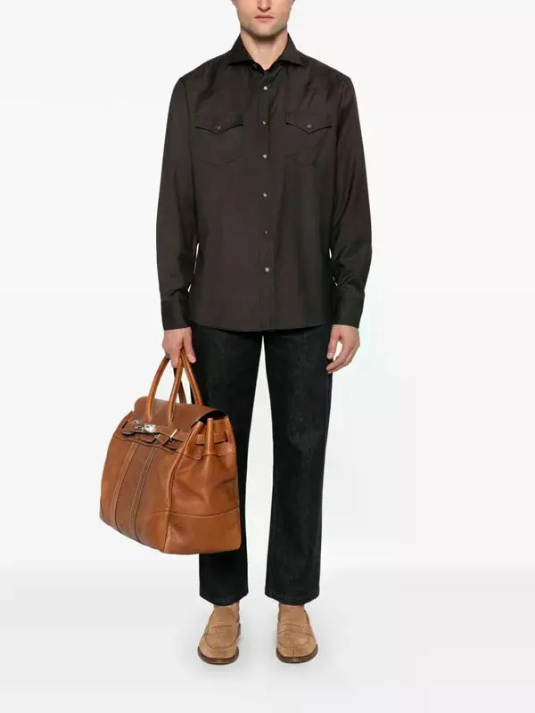 Brunello Cucinelli Virgin Wool Shirt