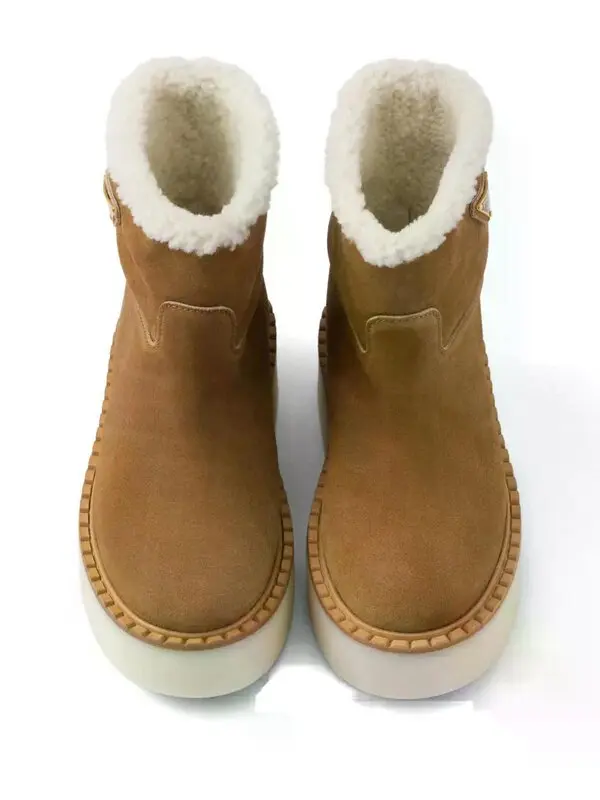 Prada Suede Booties