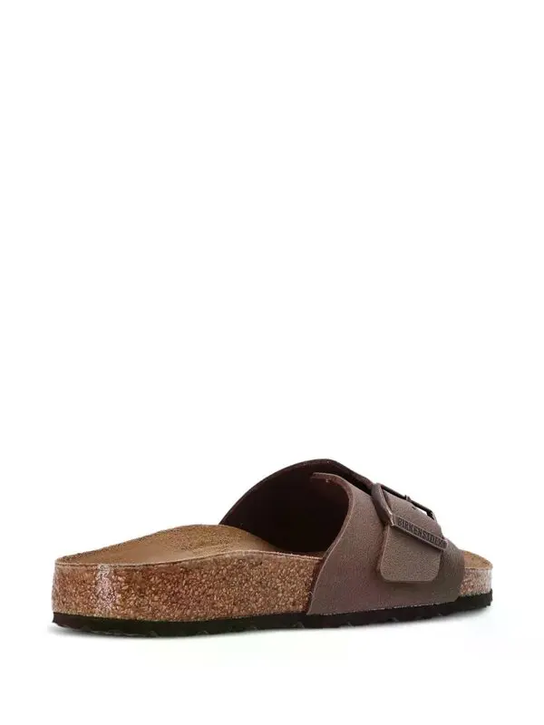 BIRKENSTOCK Catalina Leather Slides - Brown
