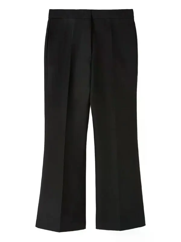 JIL SANDER Cotton Cropped Trousers