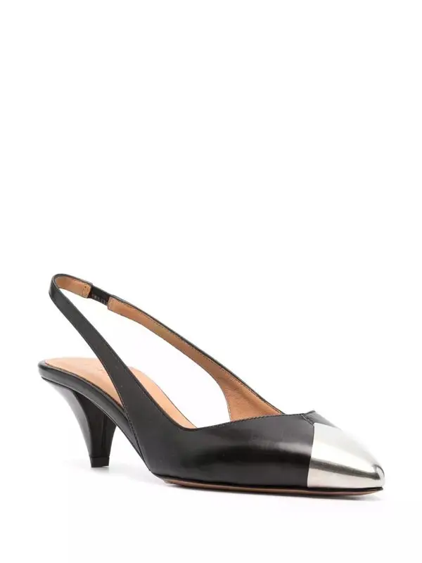 Isabel Marant Étoile 50mm Elina Leather Pumps