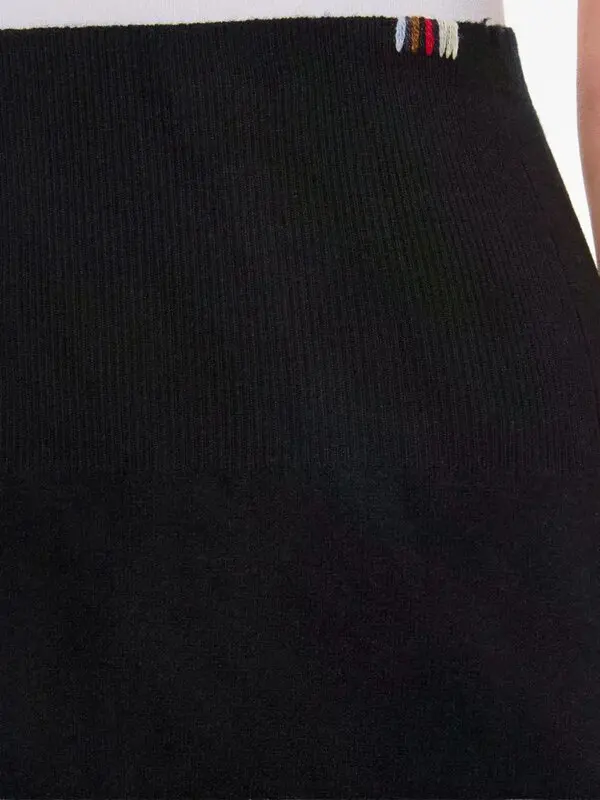 Extreme Cashmere High-waisted Draped Skirt