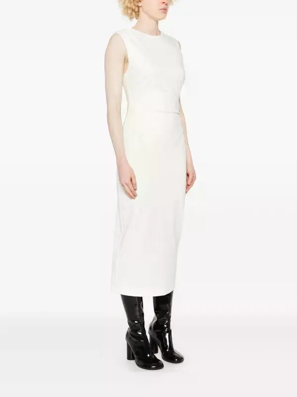 BLANCA VITA Ruched Maxi Dress