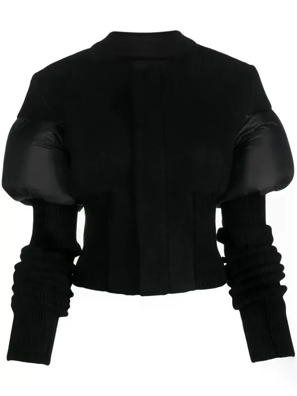 Rick Owens Cropped Panelled Jacket