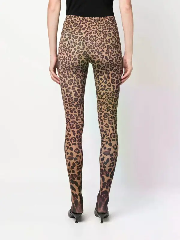 Valentino Garavani Leopard-print Tights