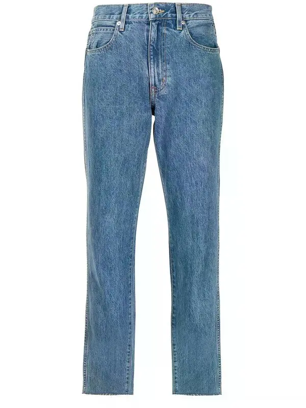 SLVRLAKE Hero High-rise Straight-leg Jeans