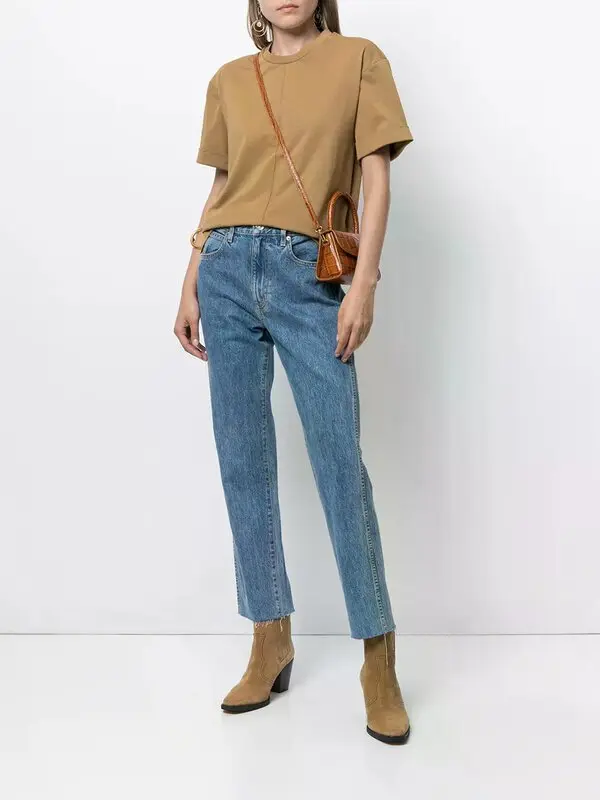 SLVRLAKE Hero High-rise Straight-leg Jeans