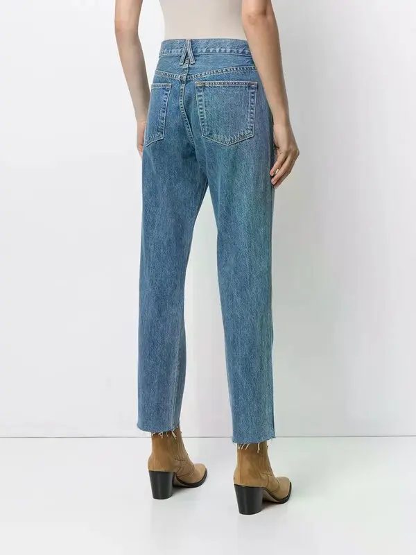 SLVRLAKE Hero High-rise Straight-leg Jeans
