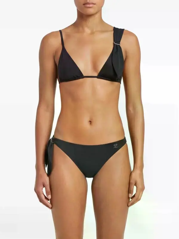COURREGES Embellished Triangle Bikini