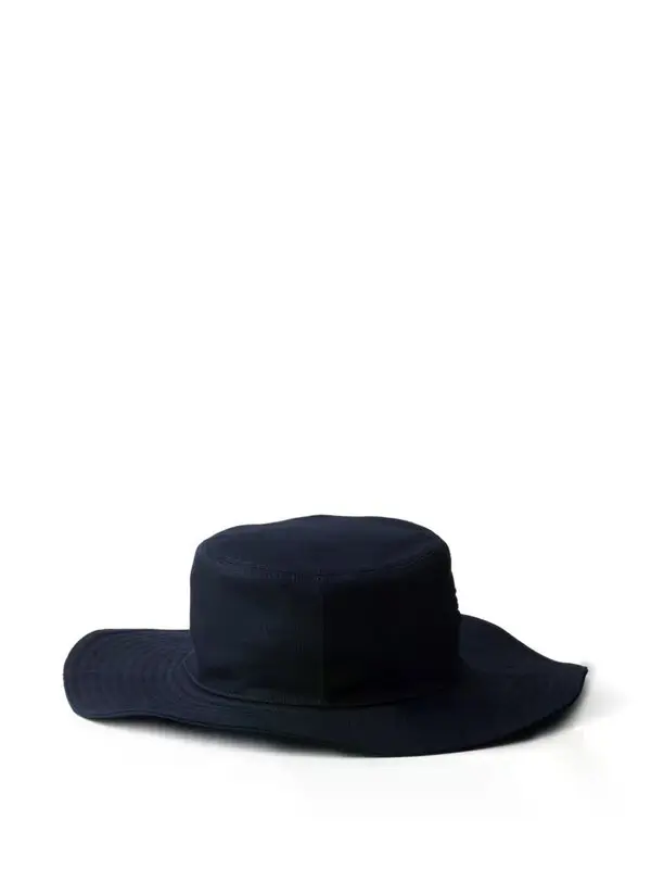 Prada Wide-brim Hat - Blue