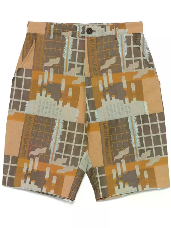 Henrik Vibskov Participant Shorts - Brown