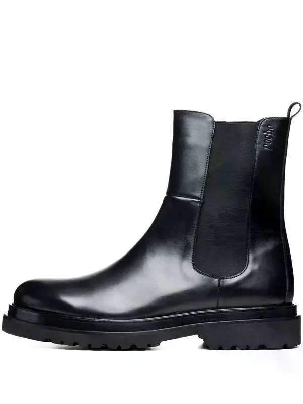 POCHE PARIS Leather Chelsea Boots