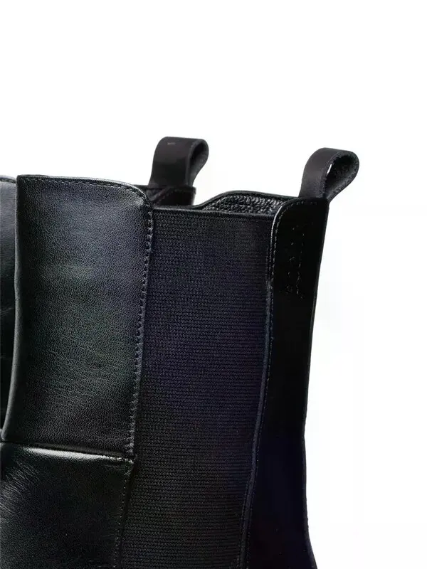 POCHE PARIS Leather Chelsea Boots