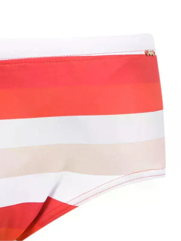 AMIR SLAMA Striped Swim Briefs