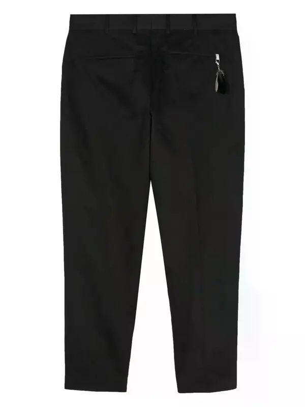 PT TORINO Cotton-linen Blend Tailored Trousers